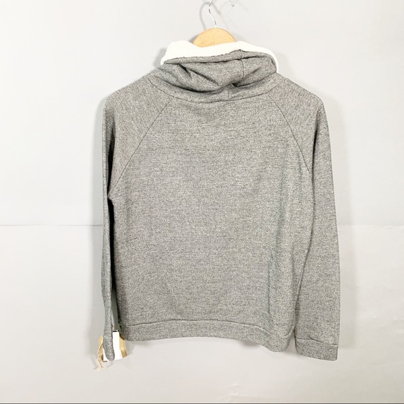 True Craft | Tops | True Craft Sherpa Lined Cowl Sweatshirt | Poshmark